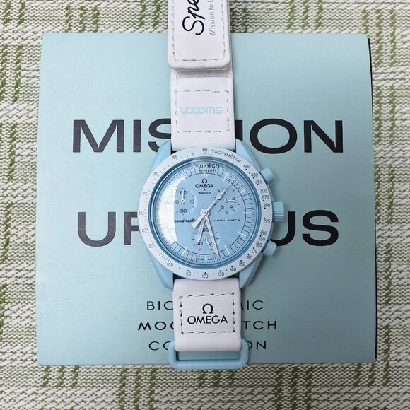 Swatch | Accessories | Nwt Swatch X Omega Moonswatch Mission To Uranus ...